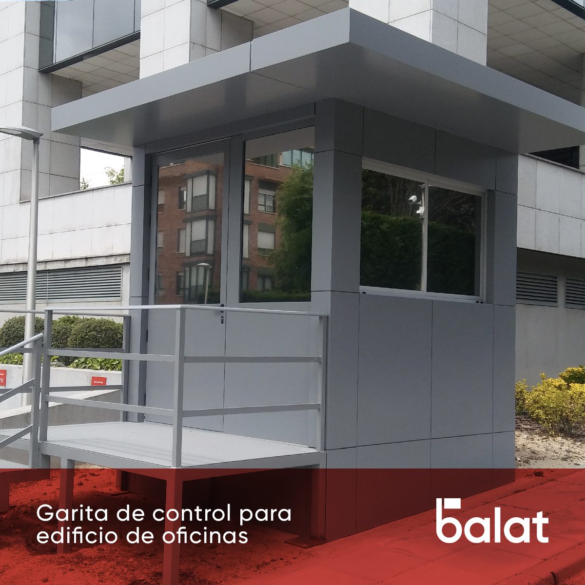 Garita de control para edificio de oficinas - Balat