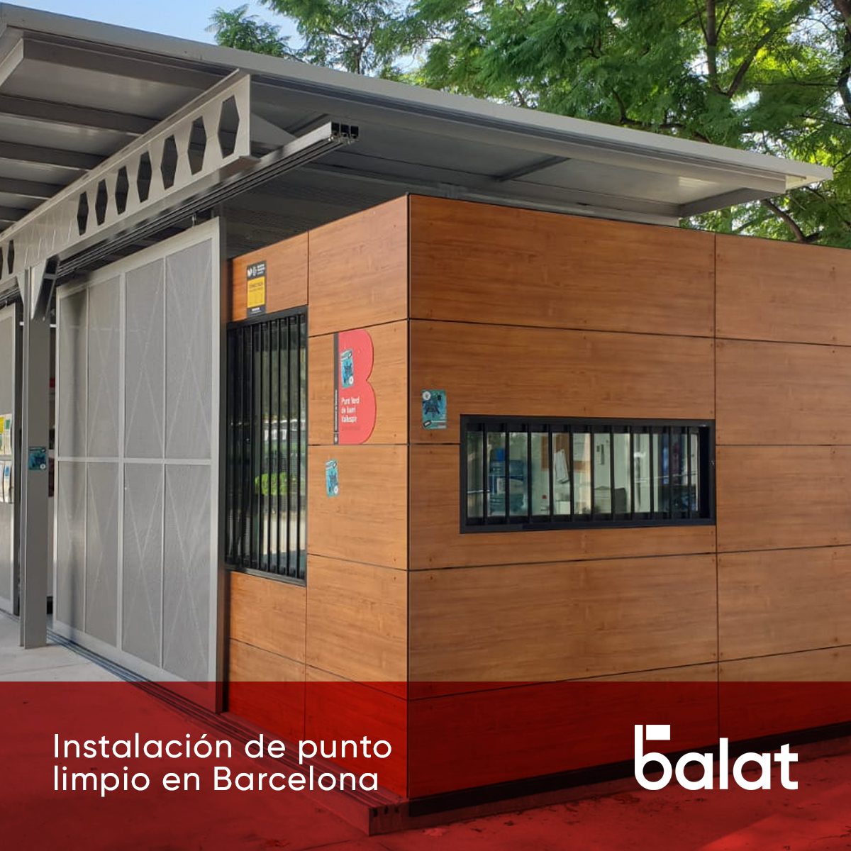 Clean point with prefabricated module - Balat