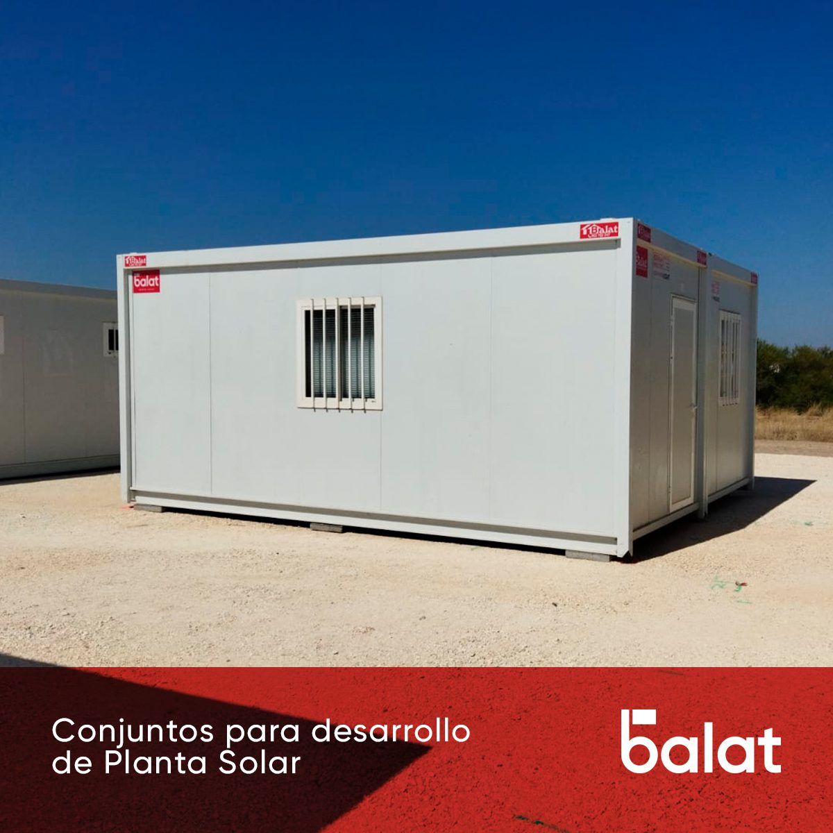 Campamento Modular para instalación de parque solar - Balat